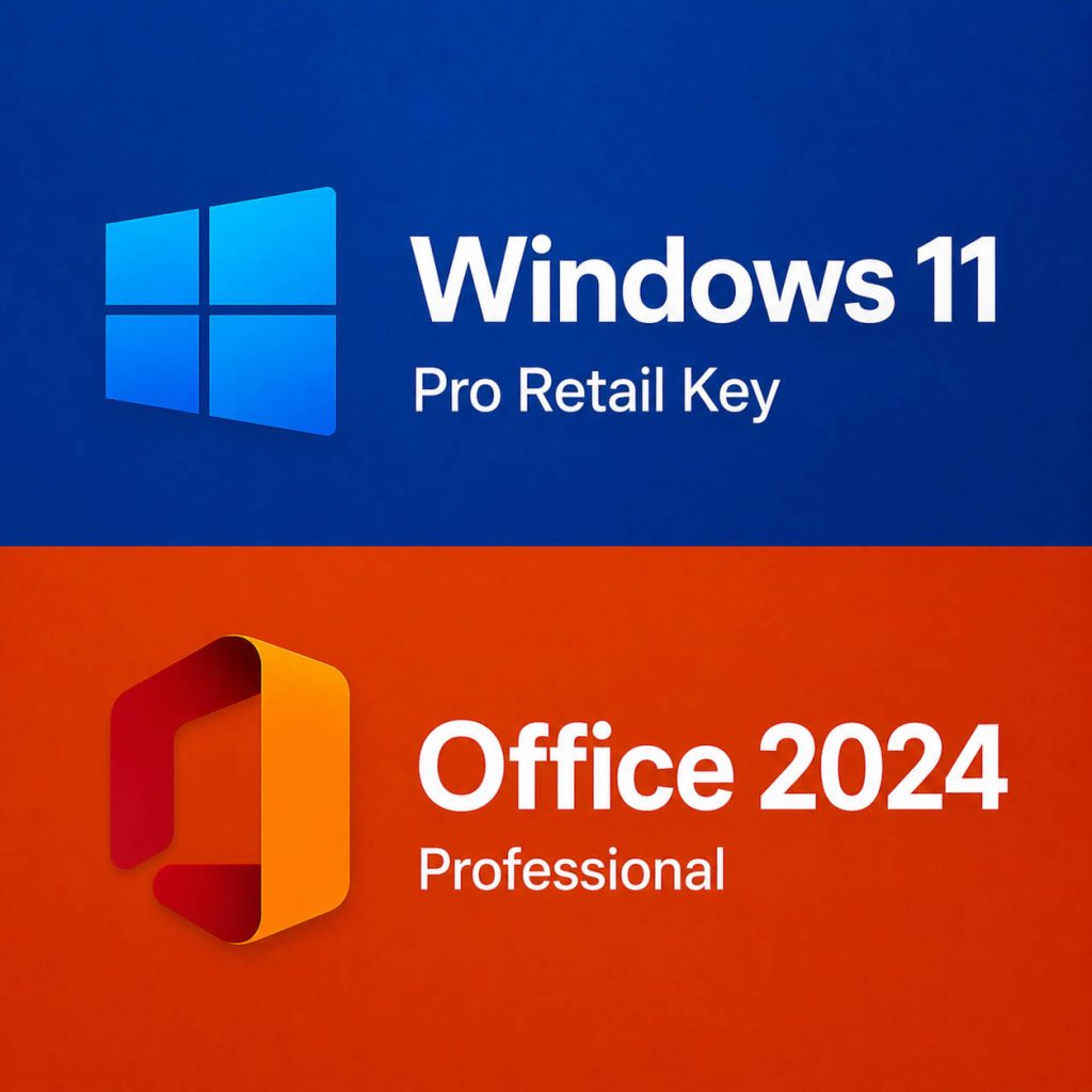 BESTSELLER BUNDLE: Windows 11 Pro + Microsoft Office Professional 2024 ...